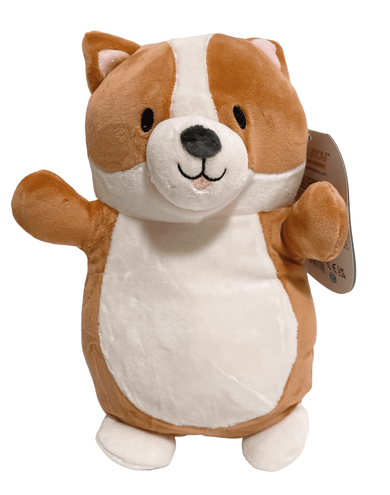 Squishmallows Hugmees 10" Reginald the Corgi Dog Plush Doll Super Soft ...
