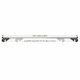 CargoLoc 32541 Aluminum 52 Inch Outdoor Rooftop Cargo Rack Cross Bars ...
