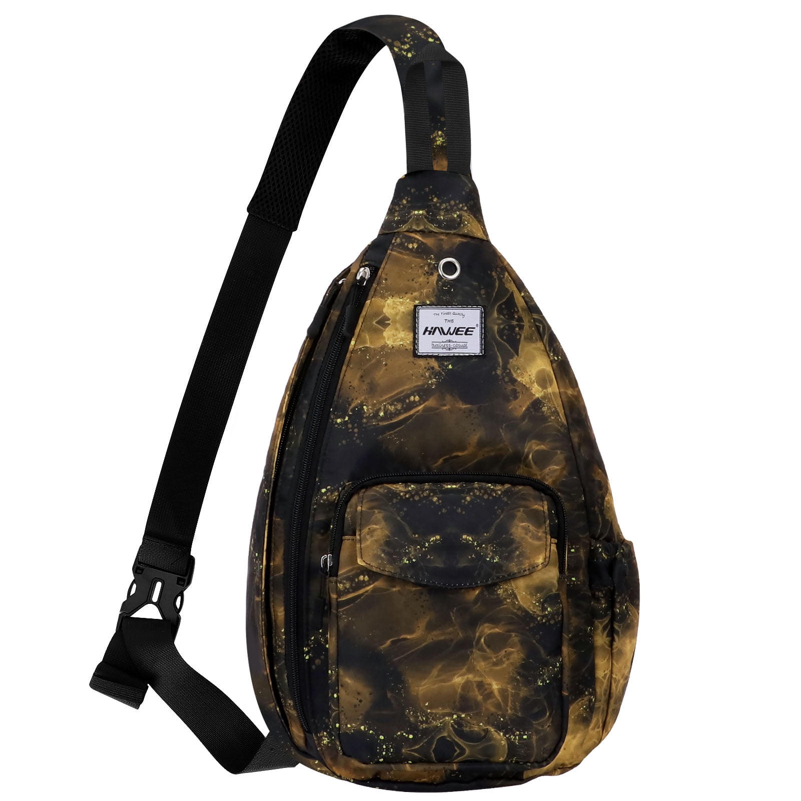 HAWEE Crossbody Sling Backpack Bag Purses for Men and Women, Aurora ...