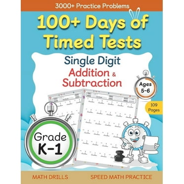 Teacher Created Resources® Timed Math Facts Practice: Addition Workbook ...