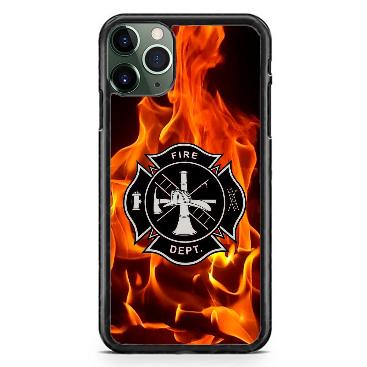 Heroes First Responders FireFighter Case Slim Shockproof Hard Rubber ...