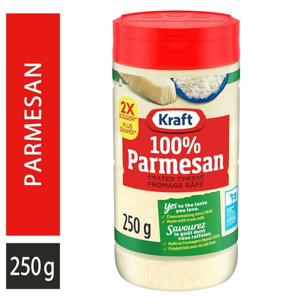 Kraft Fromage parmesan râpé 0.250KG - Walmart.ca