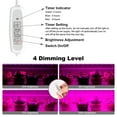 LED Grow Light Strip, Full Spectrum Auto On&Off Every Day Grow Light ...