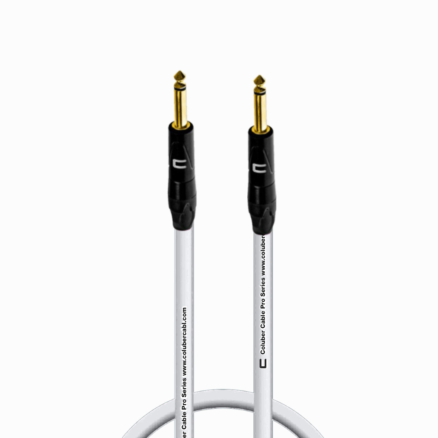 Coluber Cable Male to Male TS 1/4 Cable Pro Audio and Guitar Cord ...