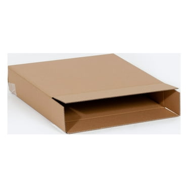 SmoothMove Large Recycled Packing & Shipping Boxes, 18"x18"x24", Brown ...