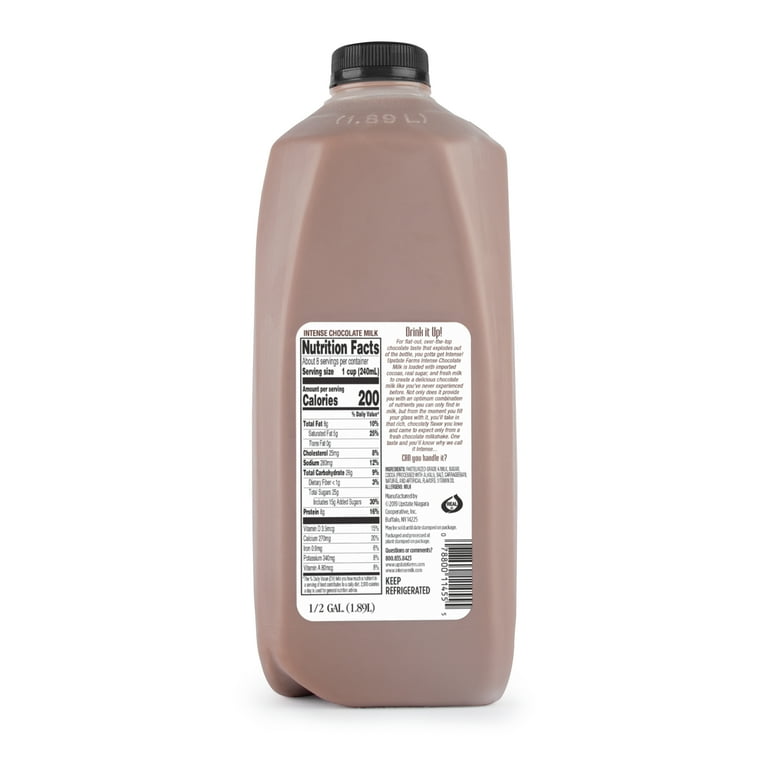 Chocolate Milk Nutrition Facts