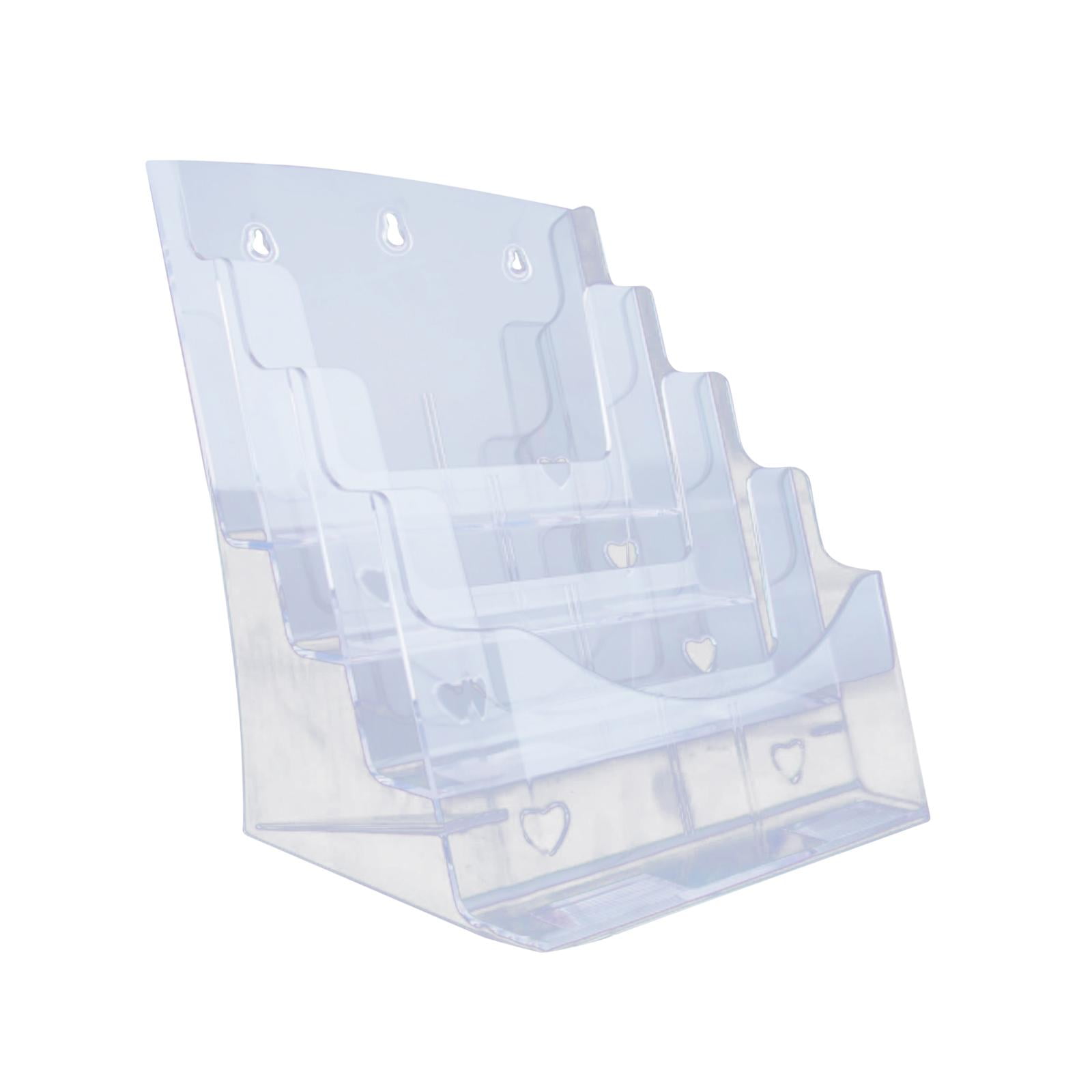 Soporte de acrílico para folletos, soporte para documentos, literatura ...