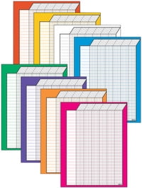 Jumbo Vertical Incentive Chart Pack, 22 X 28, Vertical Orientation ...