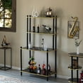 Set of 2 Pieces, Bartender Serving Display Station, Bar Console Working ...