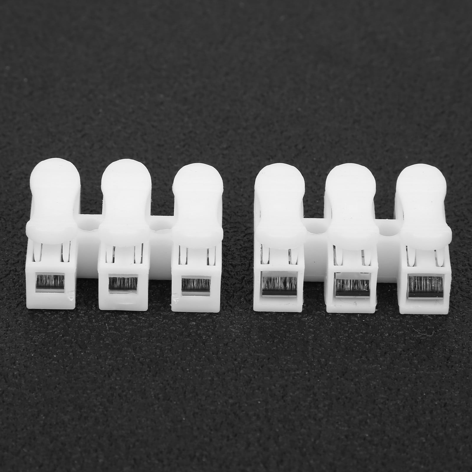 Fugacal 200Pcs Press Connector, Spring Connector, Electric Auxiliary ...