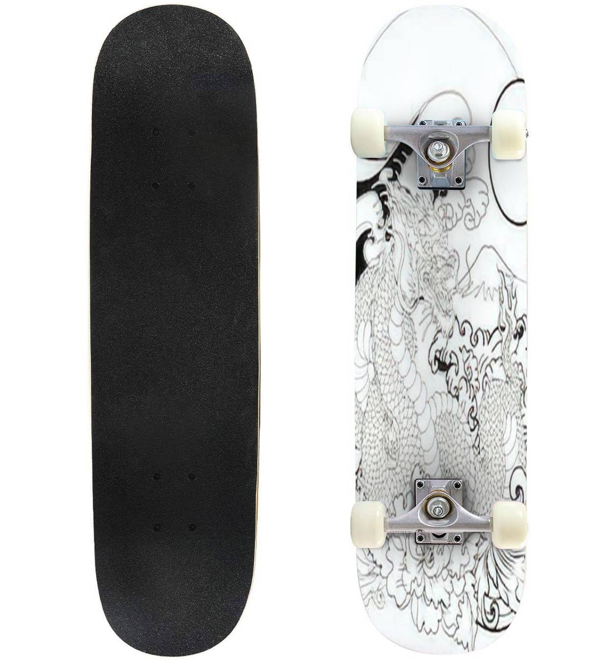 hand drawn Dragon tattoo coloring book japanese style Japanese old ...