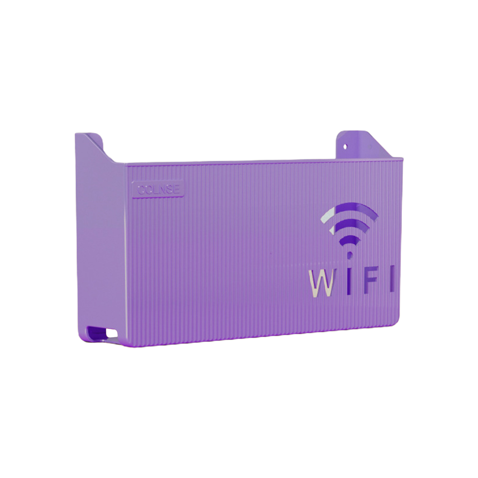 Wall Mounted Wifi Router Storage Box Cable Power Plus Wire Bracket ...