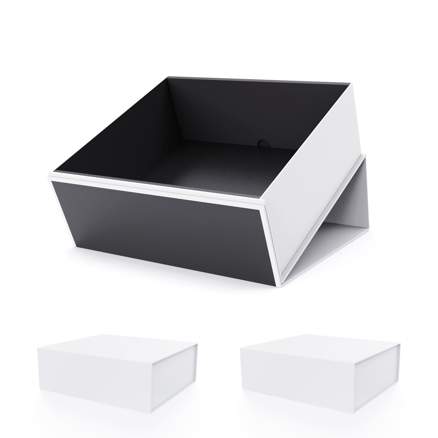 JiaWei World Gift Box 13x12.1x4.5 inches, 3 Pack Magnetic Gift Box with ...