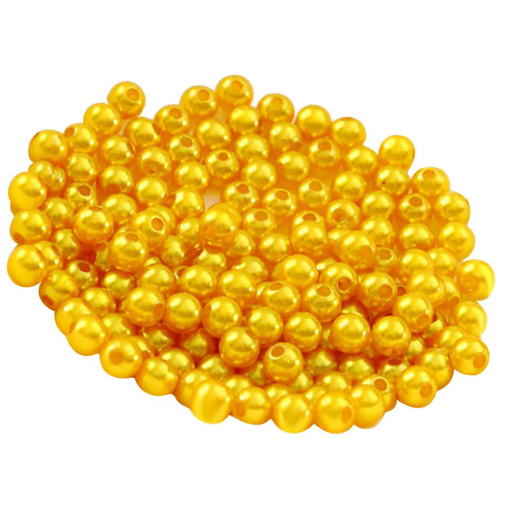 Set of 500 Round Artificial Pearls 6mm Pearls Decorative Pearls Craft ...
