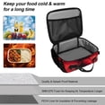 11.8×9.6in Large Capacity Rectangular Lunch Bag Durable Storage ...