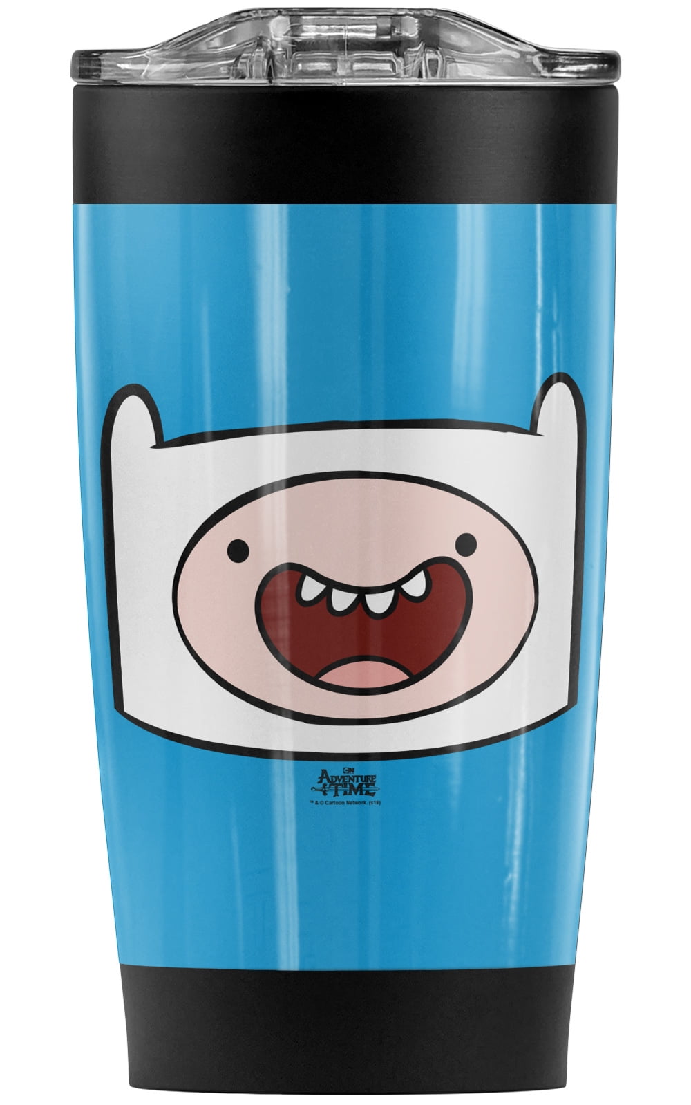 Adventure Time/Finn Head Stainless Steel Tumbler 20 oz Coffee Travel ...