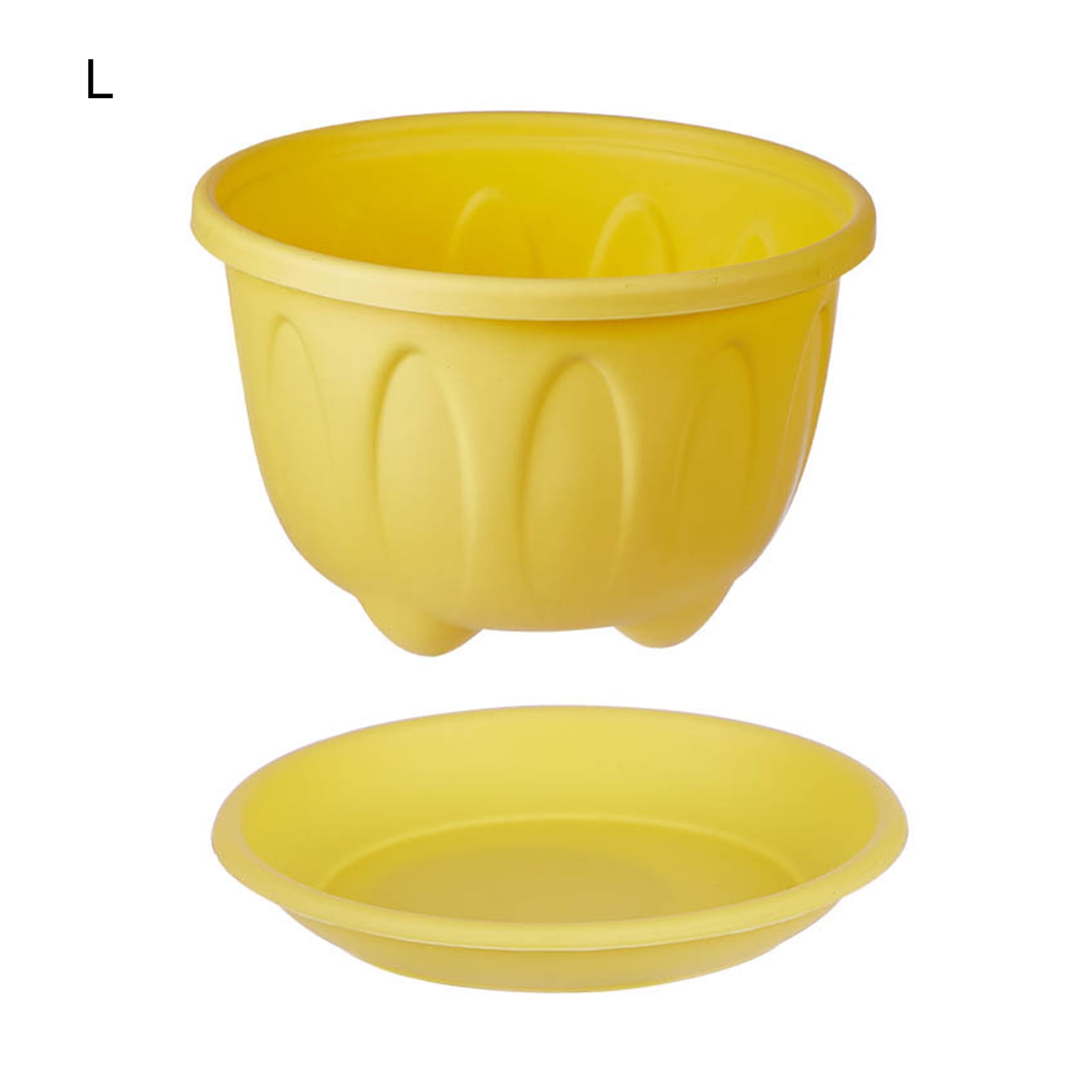 Trayknick Flower Pot Nice-looking Fashion Lightweight Plastic Flower ...