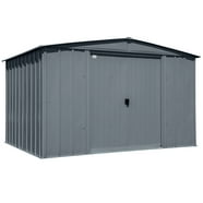 Arrow Classic 14x12 Metal Shed - Durable Steel Building for Backyard ...