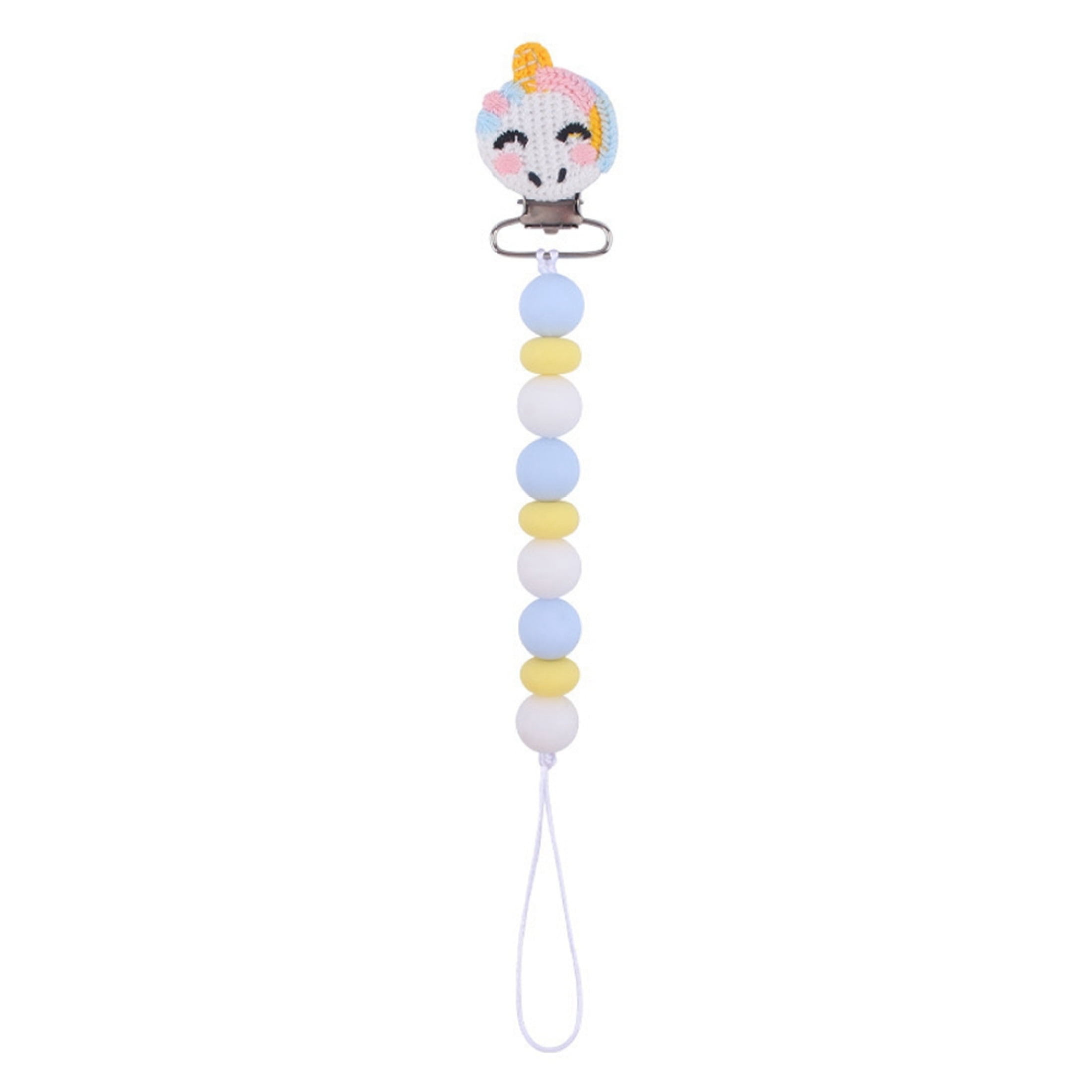 LICHENGTAI Cartoon Animal Pacifier Chain Cute Pacifier Chain for Baby ...
