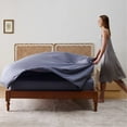 Bedsure Full Cooling Bed Sheets Set Rayon Derived From Bamboo Hotel