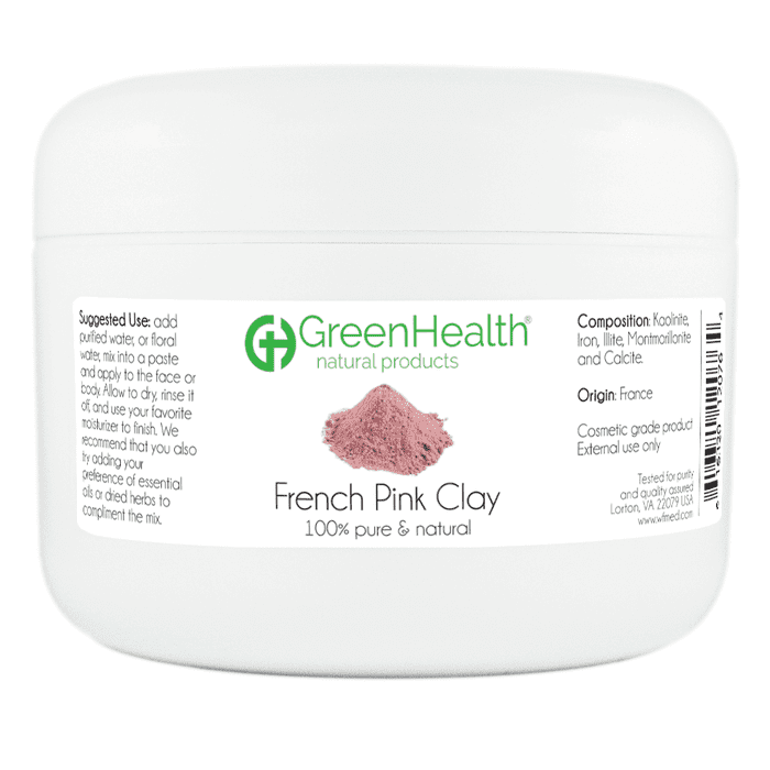 French Pink Clay 6 oz Plastic Jar - Walmart.com
