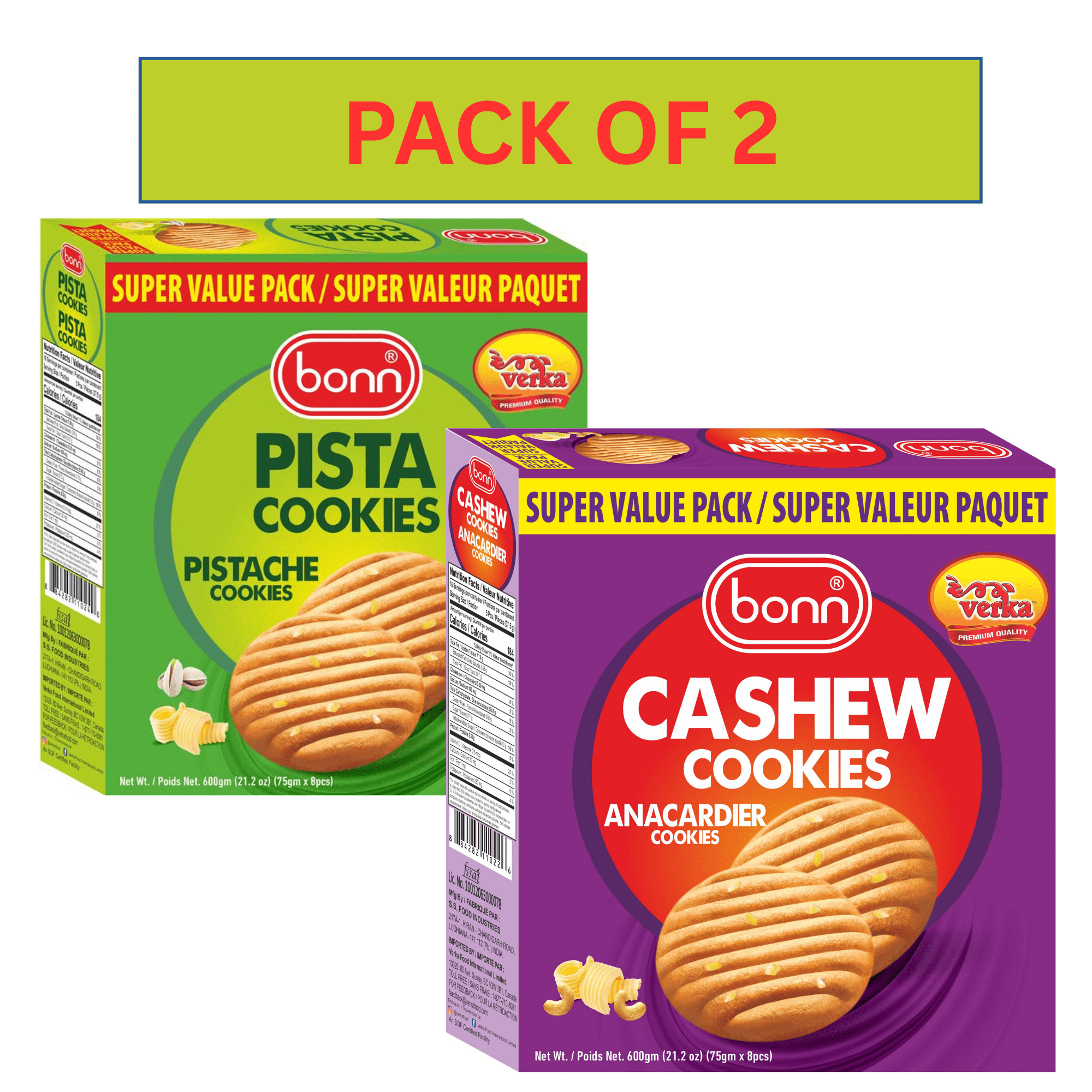 Click here for Bonn Cashew Cookies 600g  Bonn Pistachio Cookies 6... prices