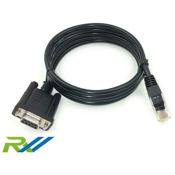 RoutersWholesale - Aruba X2C2 RJ45 to DB9 Console Cable Part # JL448A ...
