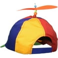 Kids & Adults Silly Propeller Beanie Multi-Colored Hat - Comical ...