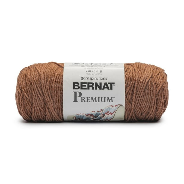 Bernat® Premium™ Yarn, Acrylic #4 Medium, 7oz/198g, 360 Yards, Acrylic ...