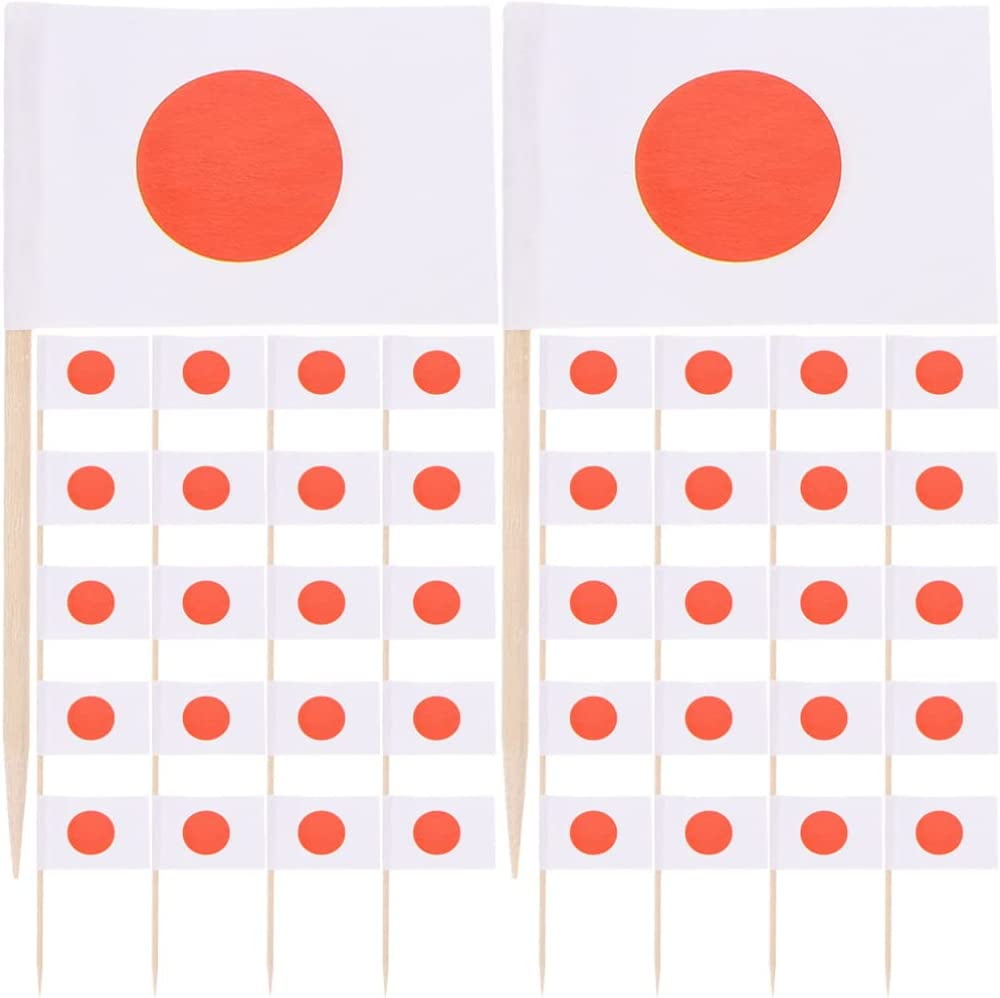 Cake Decorating German Flag Toothpick Flag Toppers Cake Decorations ...