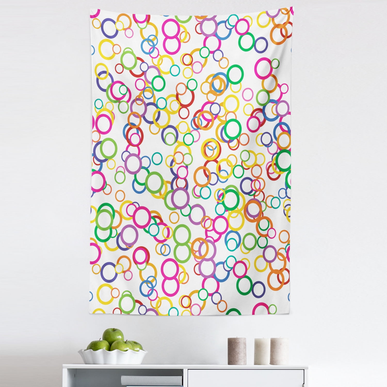 Summer Tapestry, Circles Rainbow Party Gatherings Summertime Joy ...