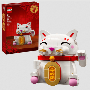 LEGO Halloween Cat & Mouse 40570 Building Kit with Pumpkin (328 Pieces ...