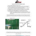 HR Metal Roof Snow Guards, Snow Stops 80ft Kit Mid-Mich Galvalume ...