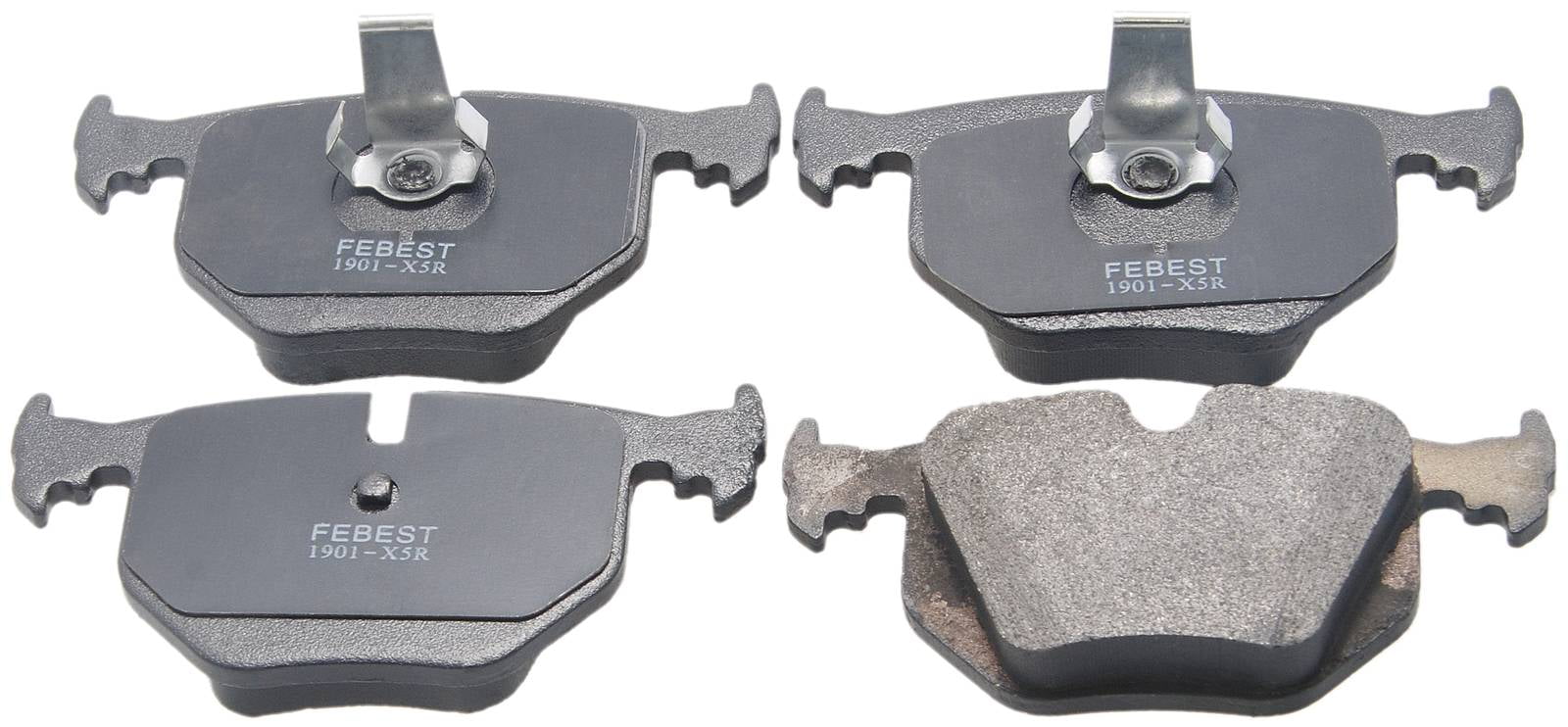 Febest PAD KIT, DISC BRAKE, REAR # 1901-X5R OEM 34216761248 - Walmart.com