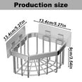 Clearance Drain Rack under $5,Stainless Corner Sponge Storage Basket No ...