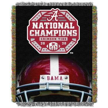 Alabama Crimson Tide Raschel Throw - Walmart.com