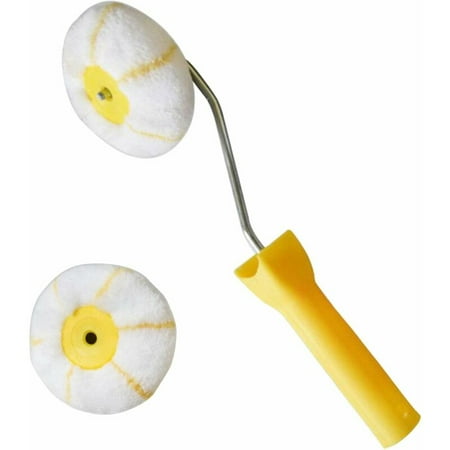 Kit of 3 ultimate corner paint rollers for walls and ceilings - Corner ...