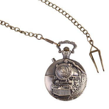 Mickey Mouse Cartoon Character Bronzetone Pocket Watch - Walmart.com