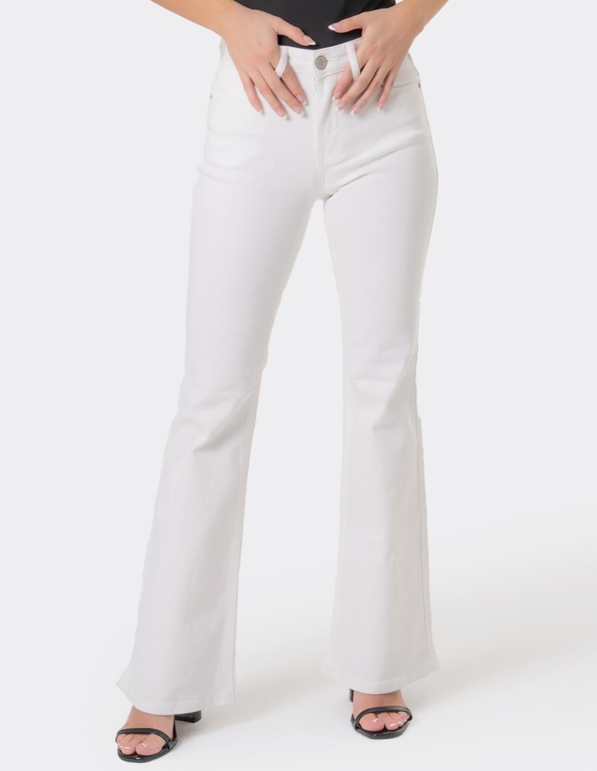 Jeans acampanado Balam /Juvenil, 6316 (Blanco) blanco CH | Bodega ...