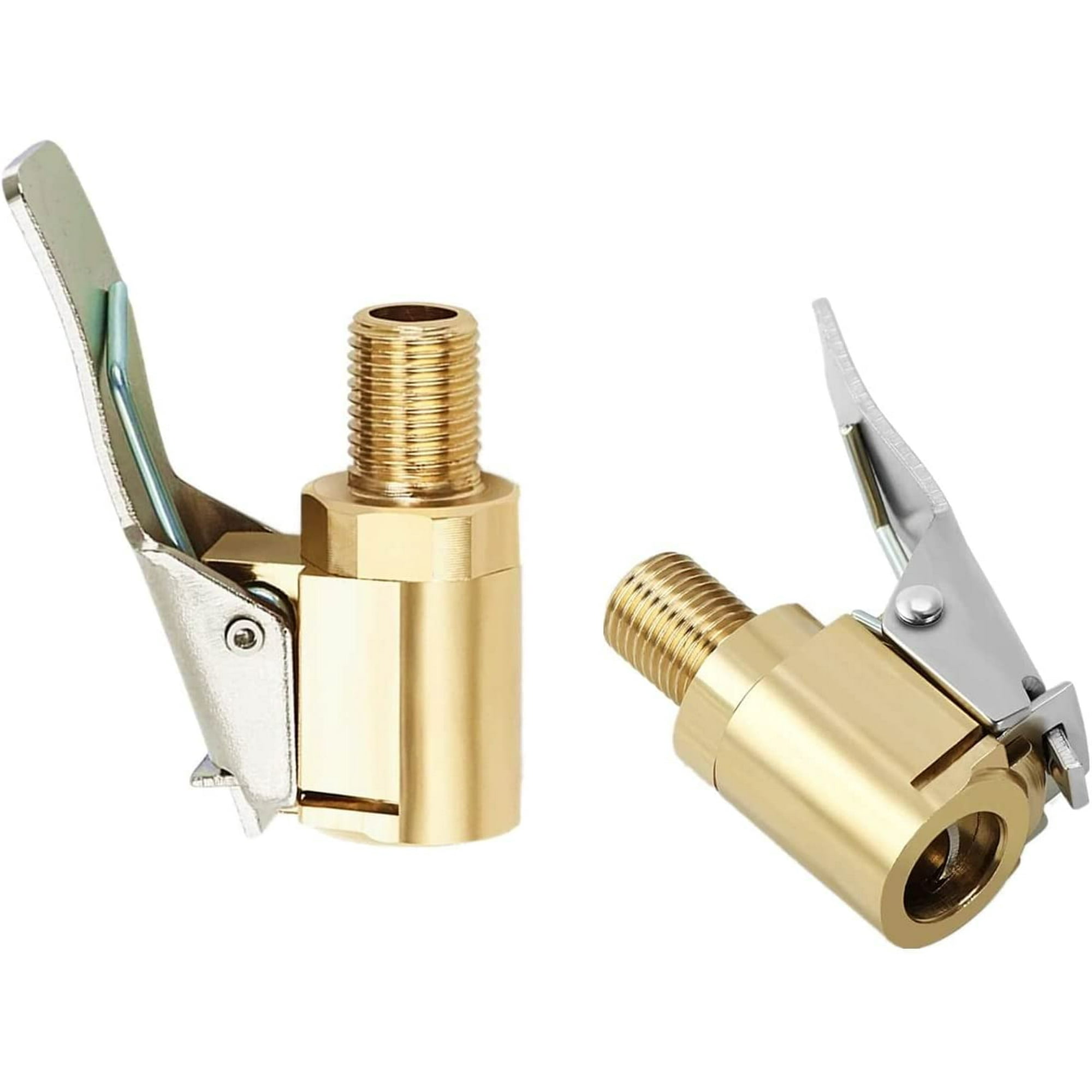 Air compressor inflator nozzle store