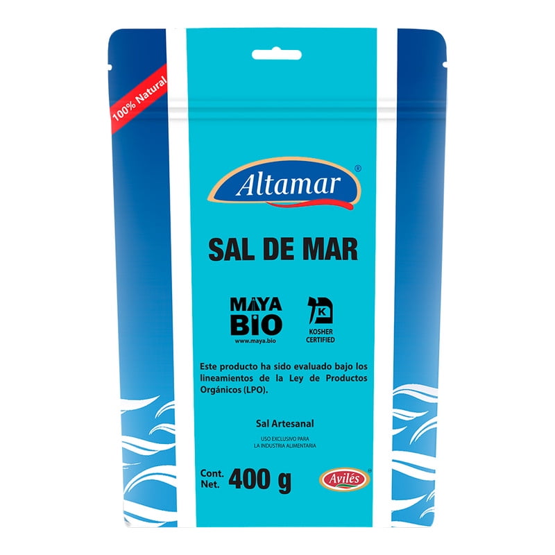 ALTAMAR SAL DE MAR POUCH 400G | Walmart en línea
