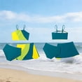 REDARER Girls Color Block Three Piece Swimsuit with Tankini Top, Swim ...