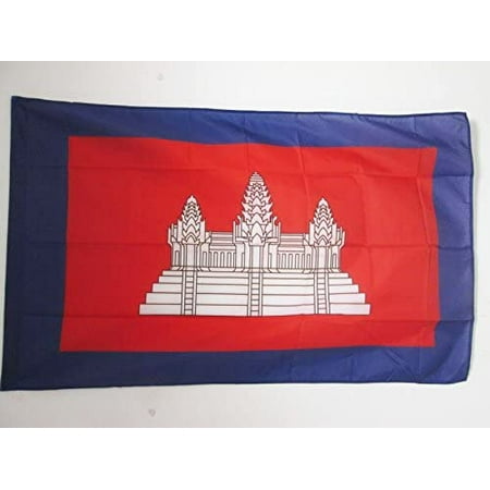 French Protectorate of Cambodia 1863-1953 Flag 3' x 5' for a Pole ...