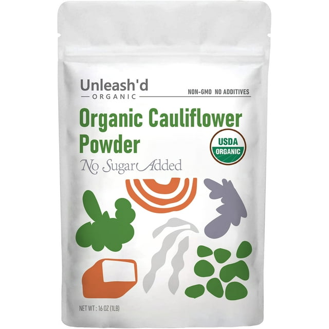 Organic Cauliflower Powder 16 oz for Keto Baking and Cooking, Gluten ...