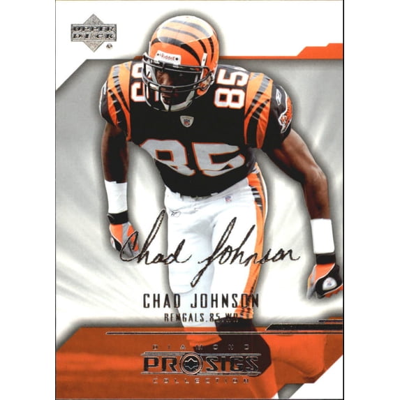 2004 UD Diamond Pro Sigs #18 Chad Johnson NFL Football Trading Card ...