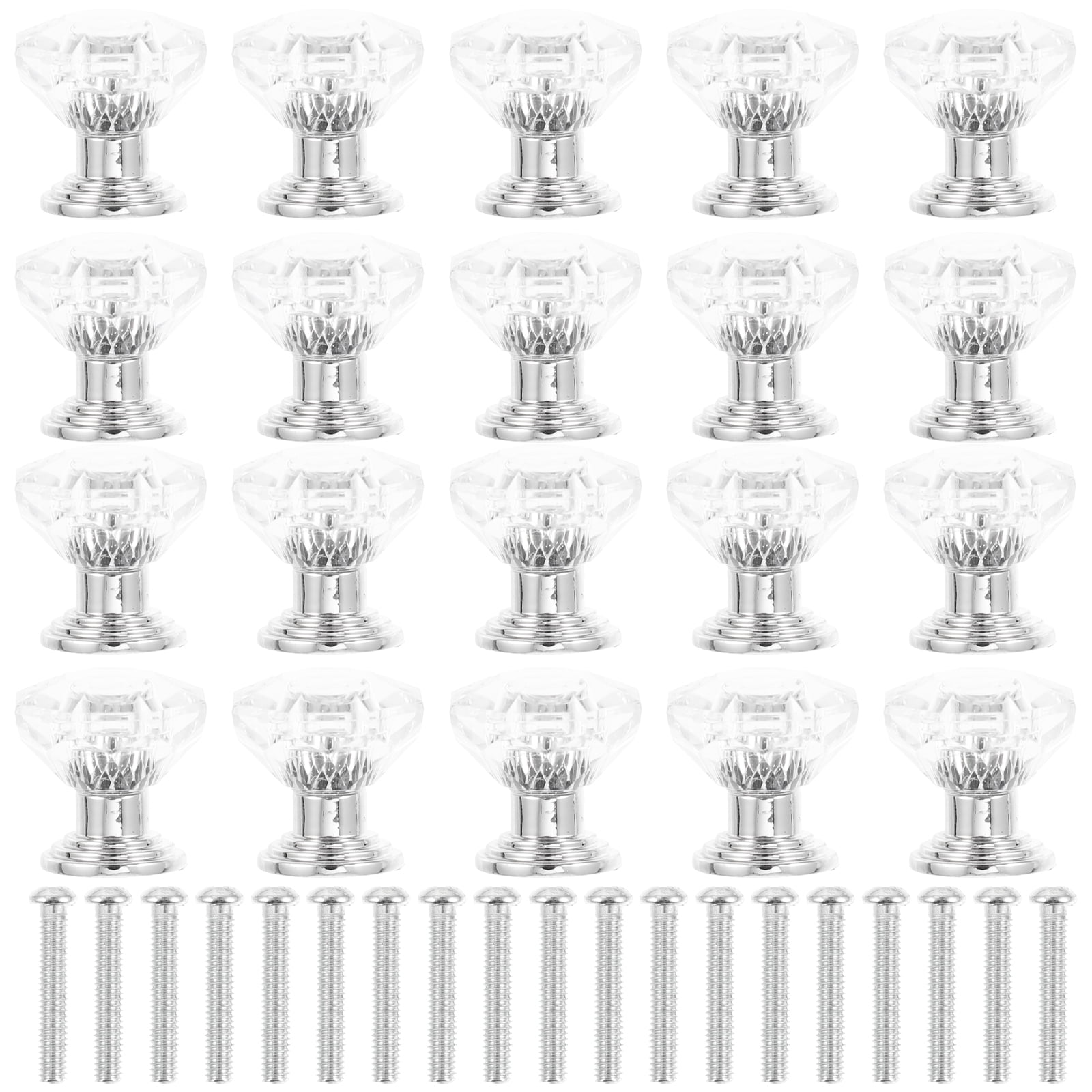 20pcs Small Pull Handle Home Cabinet Knob Practical Cupboard Drawer ...