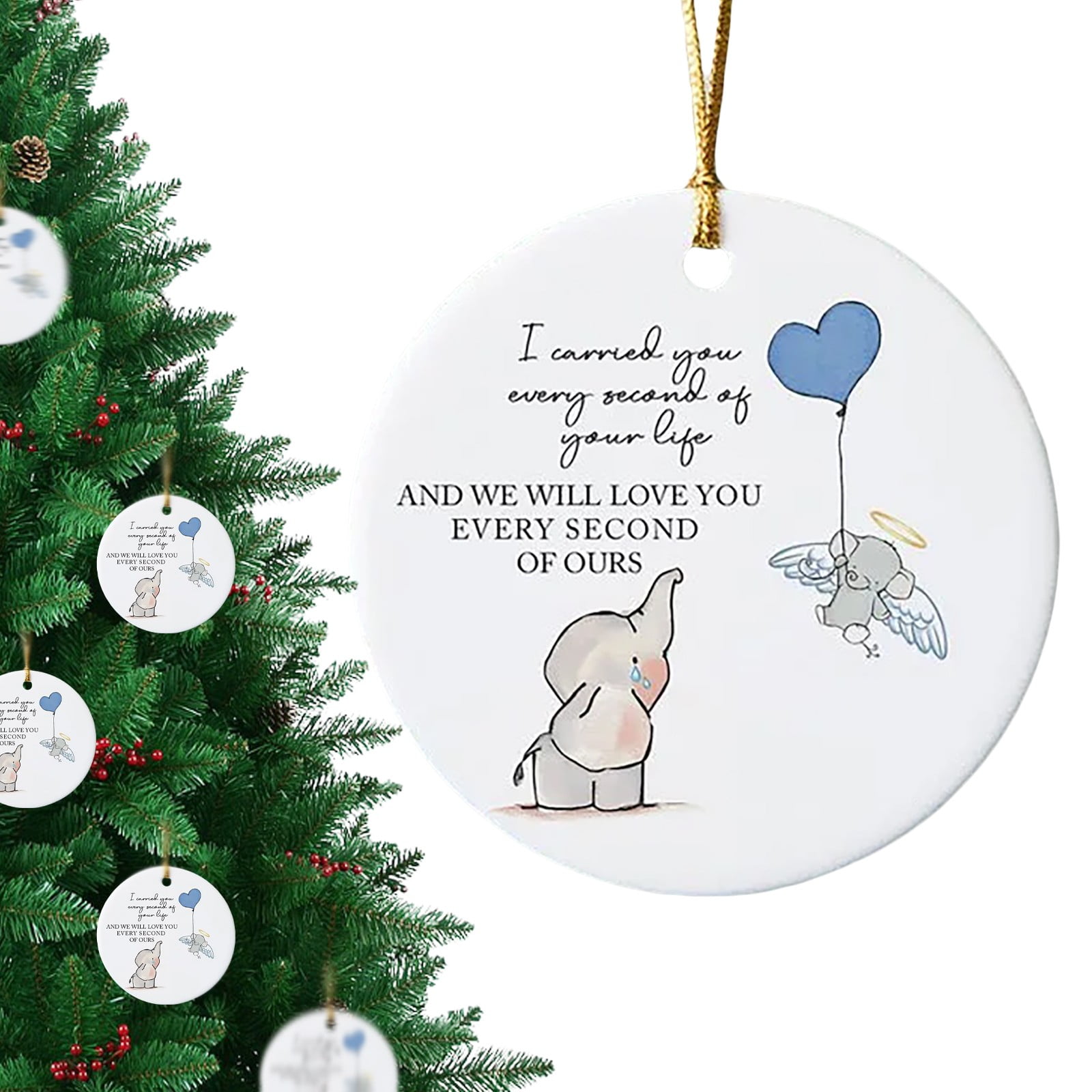 Click here for Gbayxj House Hangs Baby Loss Christmas Sympathy Or... prices