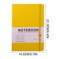 Solid Color Thick Page Notebook with Simple Styling Sturdy Structure ...
