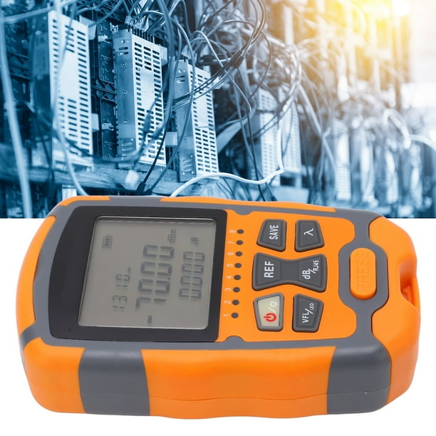 Optical Power Meter, Handheld Calibration Function Fiber Optic Cable ...