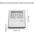 PATIKIL Digital Timer, 2Pcs Small Count Down/UP Clock with Magnetic ...